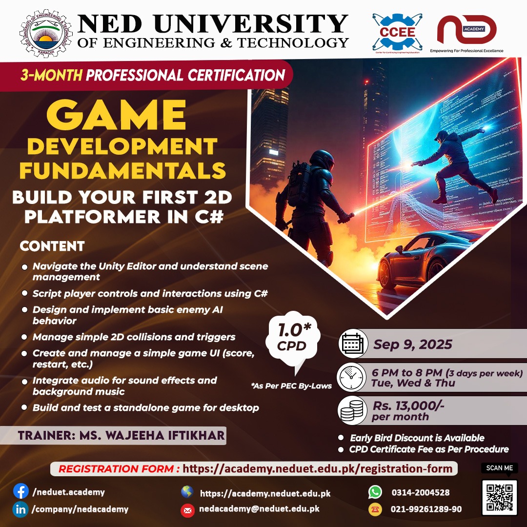 Game Development Fundamentals Ned Academy Ccee Cmpp Ptmc